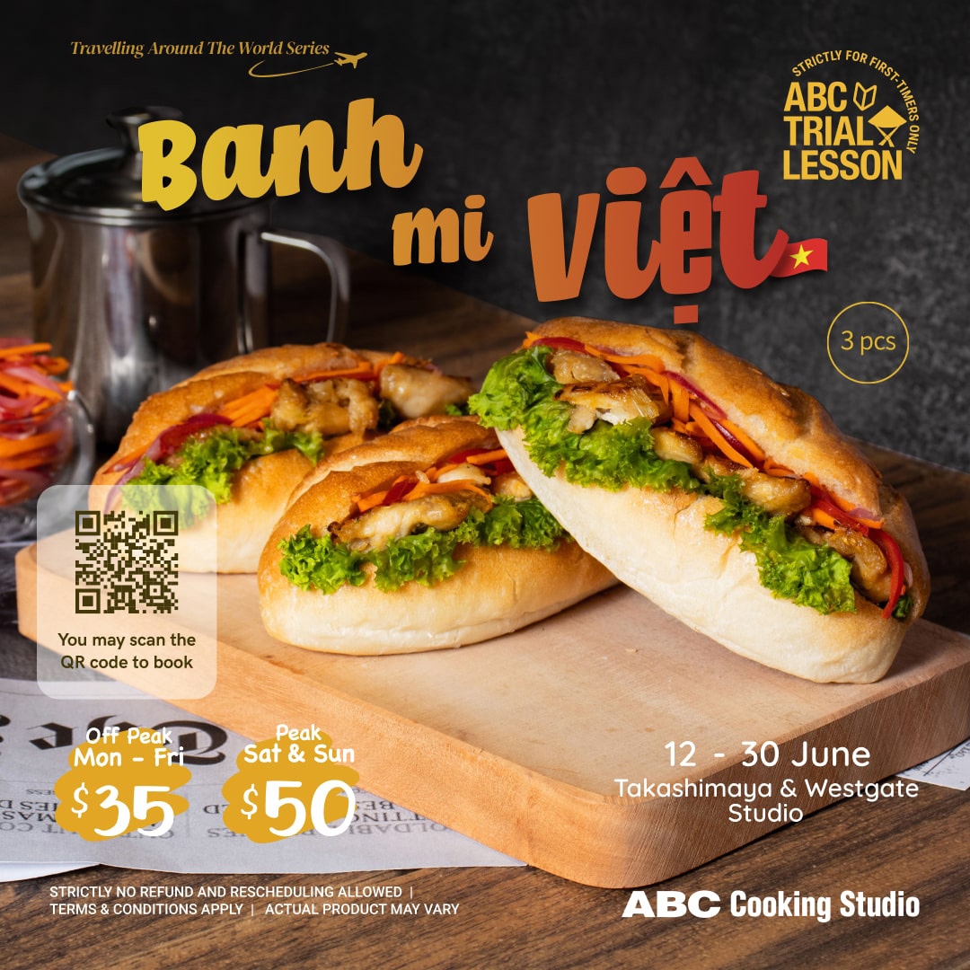 ABC Cooking Studio Singapore - Announcements